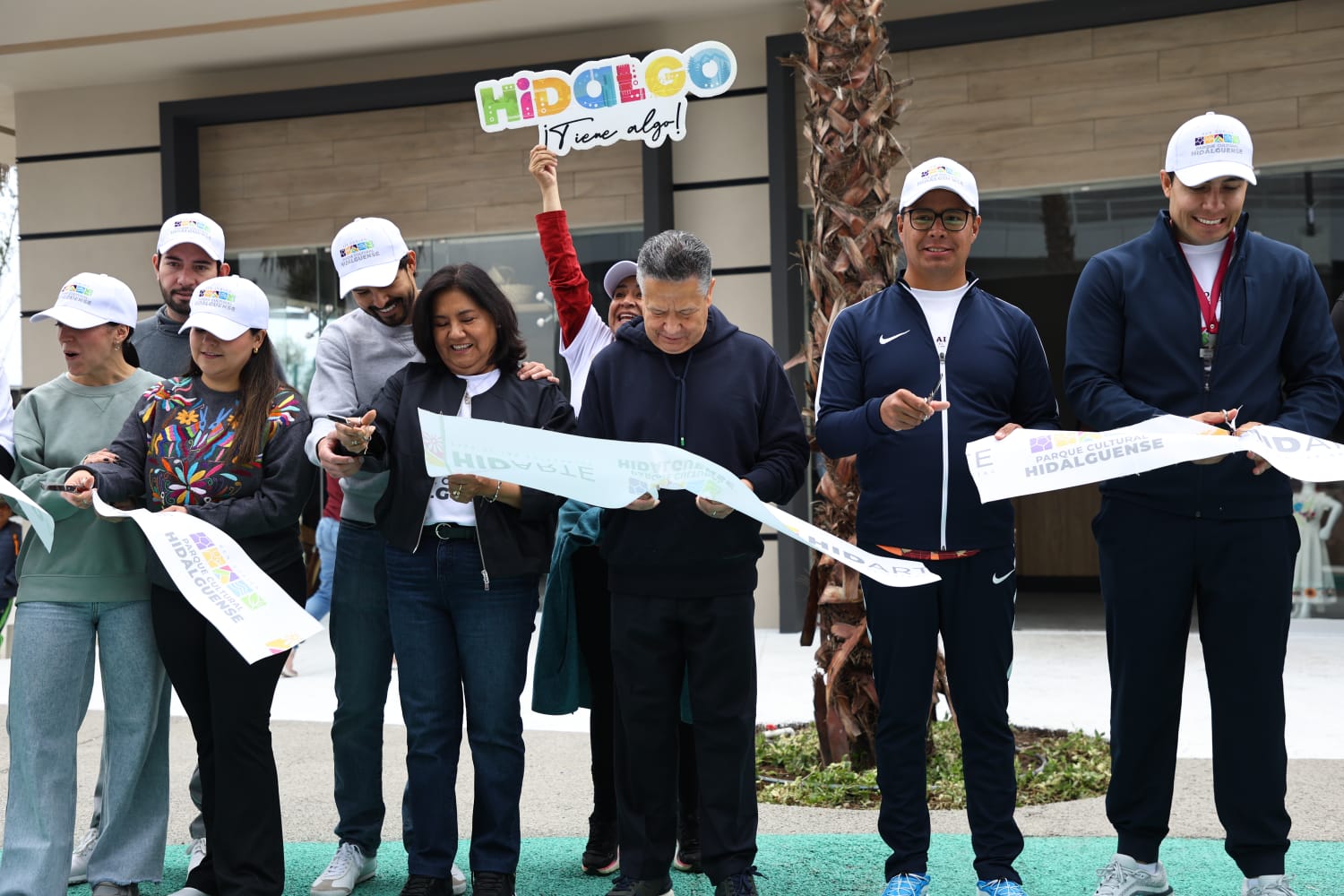 Inauguran el Parque Cultural Hidalguense - Plaza Juarez